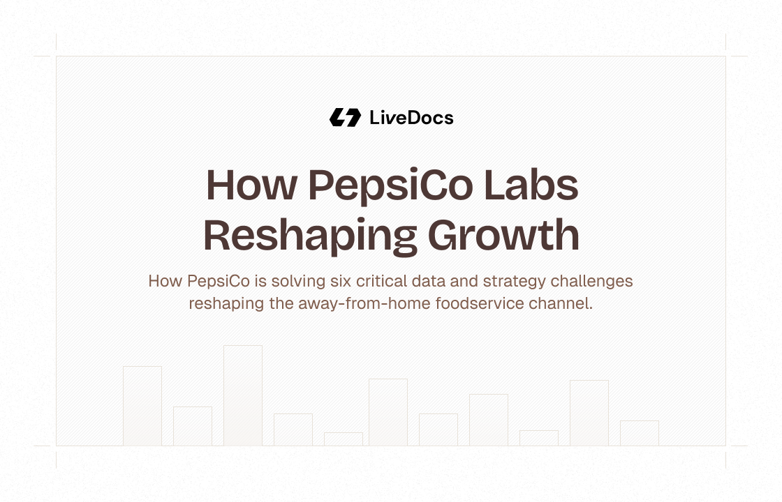 How PepsiCo Labs Reshaping With Data