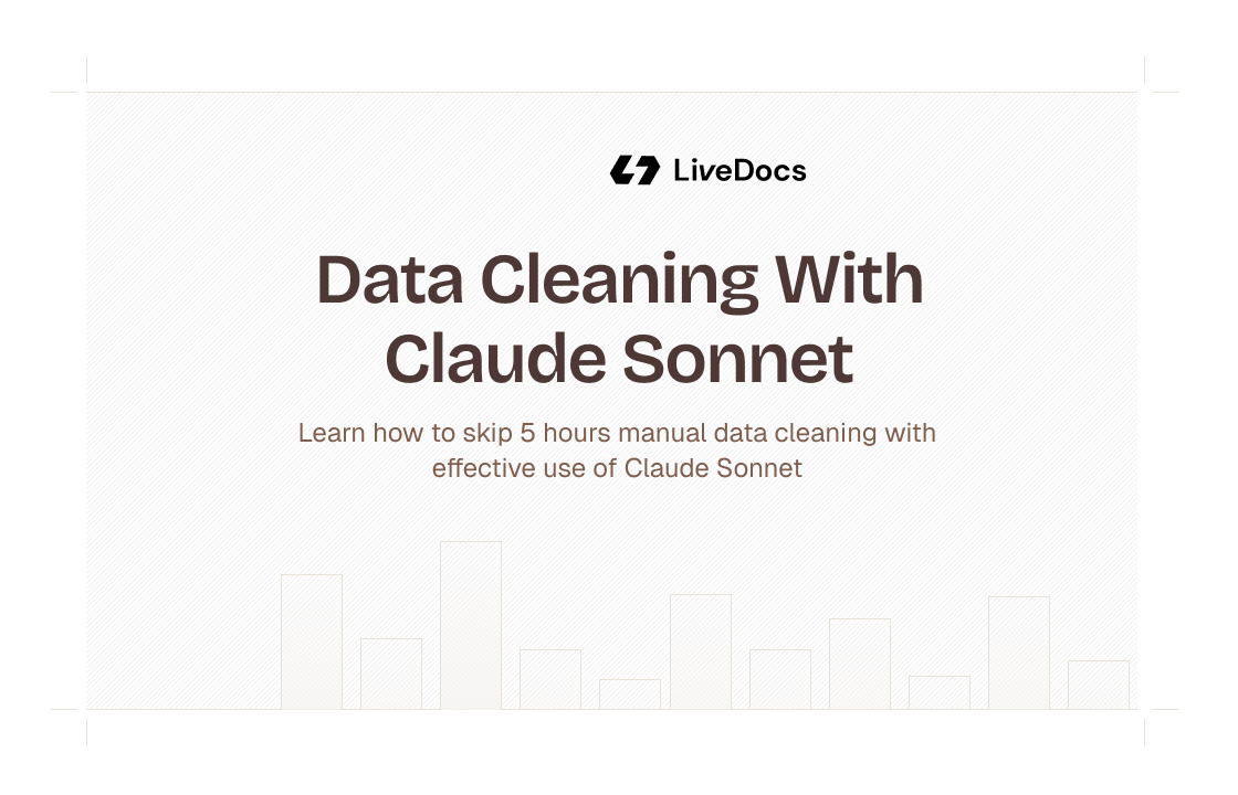 How To Use Claude Sonnet For Data Cleaning