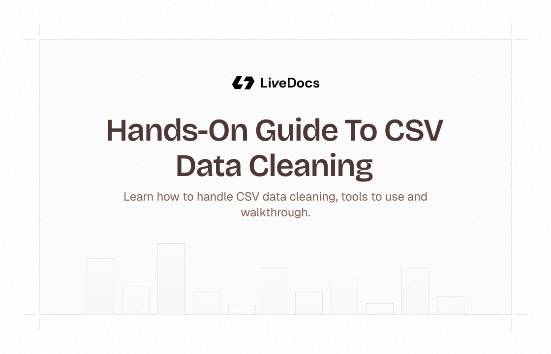 Hands-On Guide To CSV Data Cleaning
